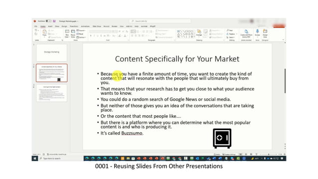 Reusing Slides From Other Presentations | PPT