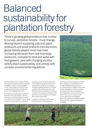 Poyry - How must plantation forestry change to survive? - Point of View ...