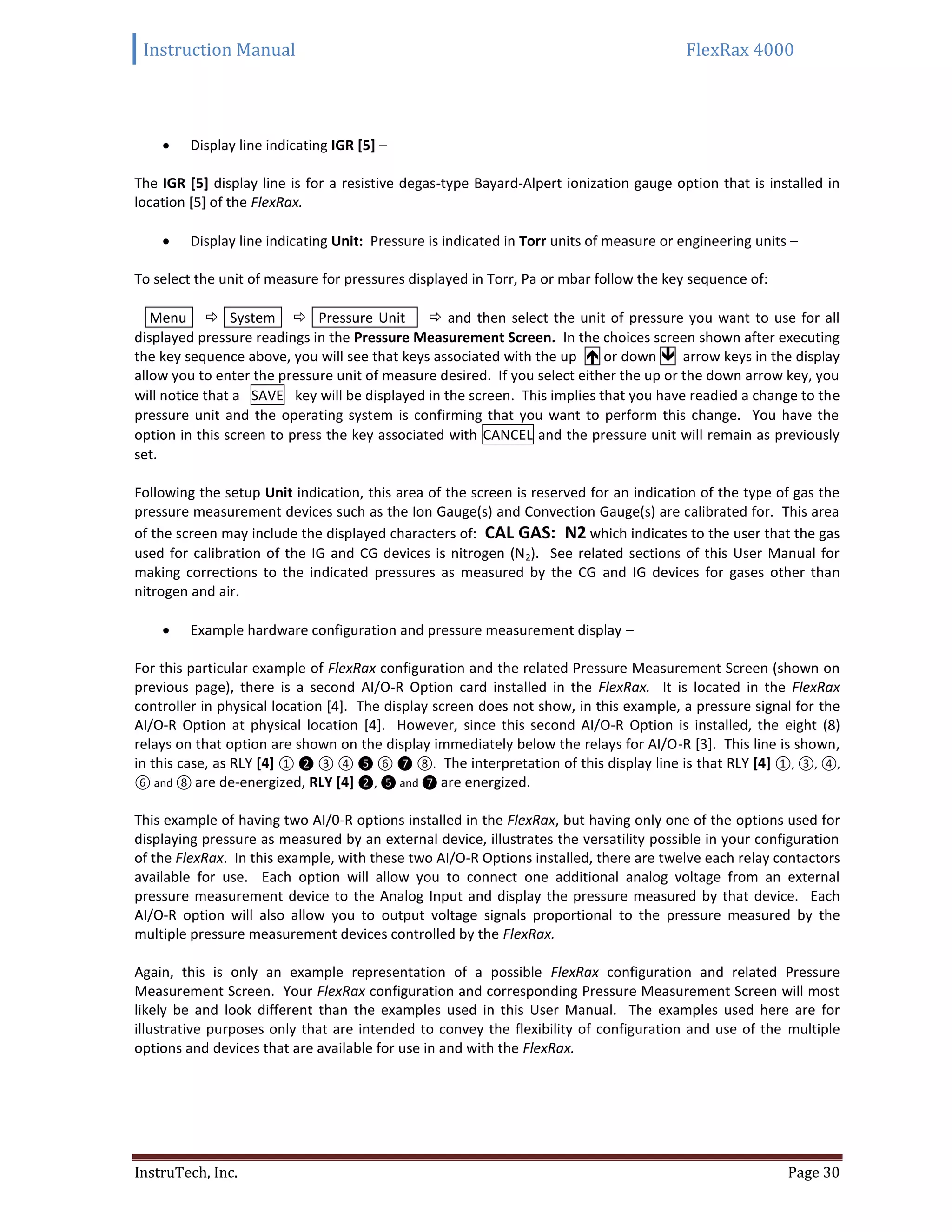 FlexRax 4000 Multi-Gauge Vacuum Measurement Controller Data Sheet | PDF