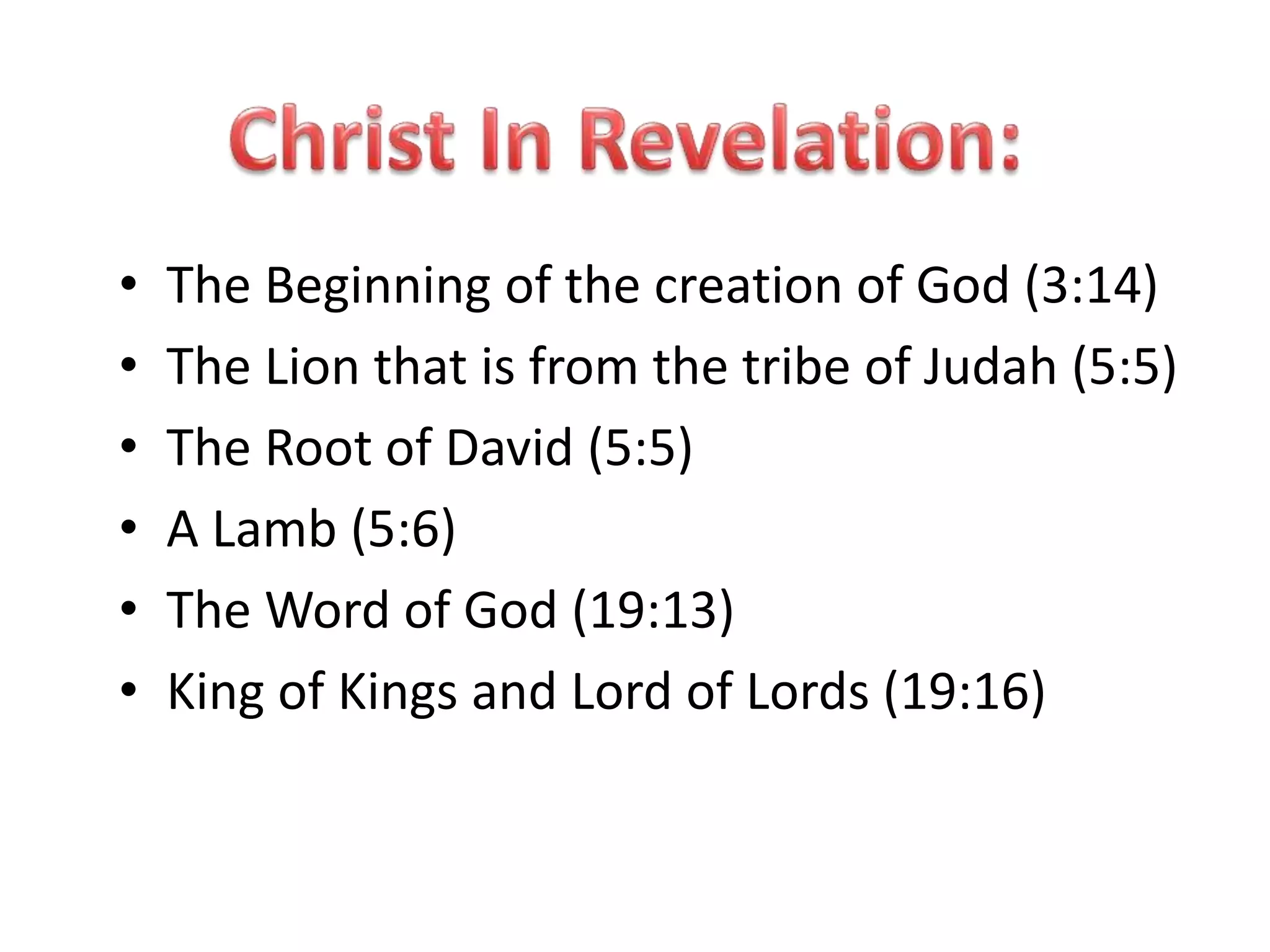 001 Overview Of Revelation Pptx