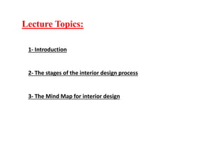 0011 interior design process in action | PPTX