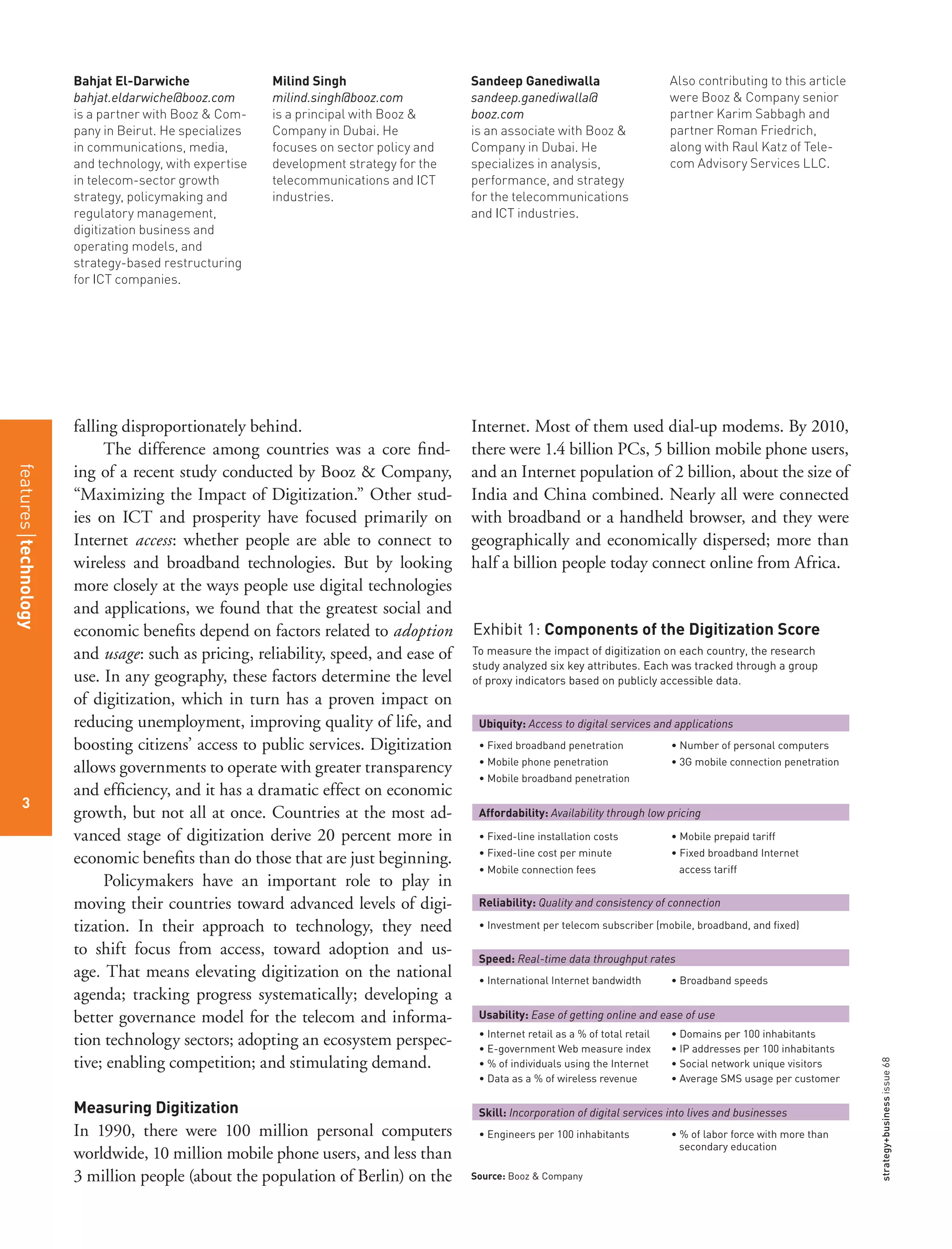 Digitization and Prosperity | PDF