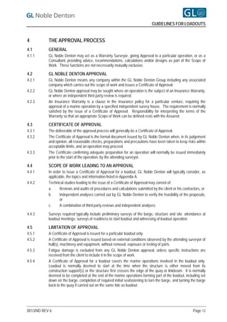0013 6 guielines for loadouts | PDF