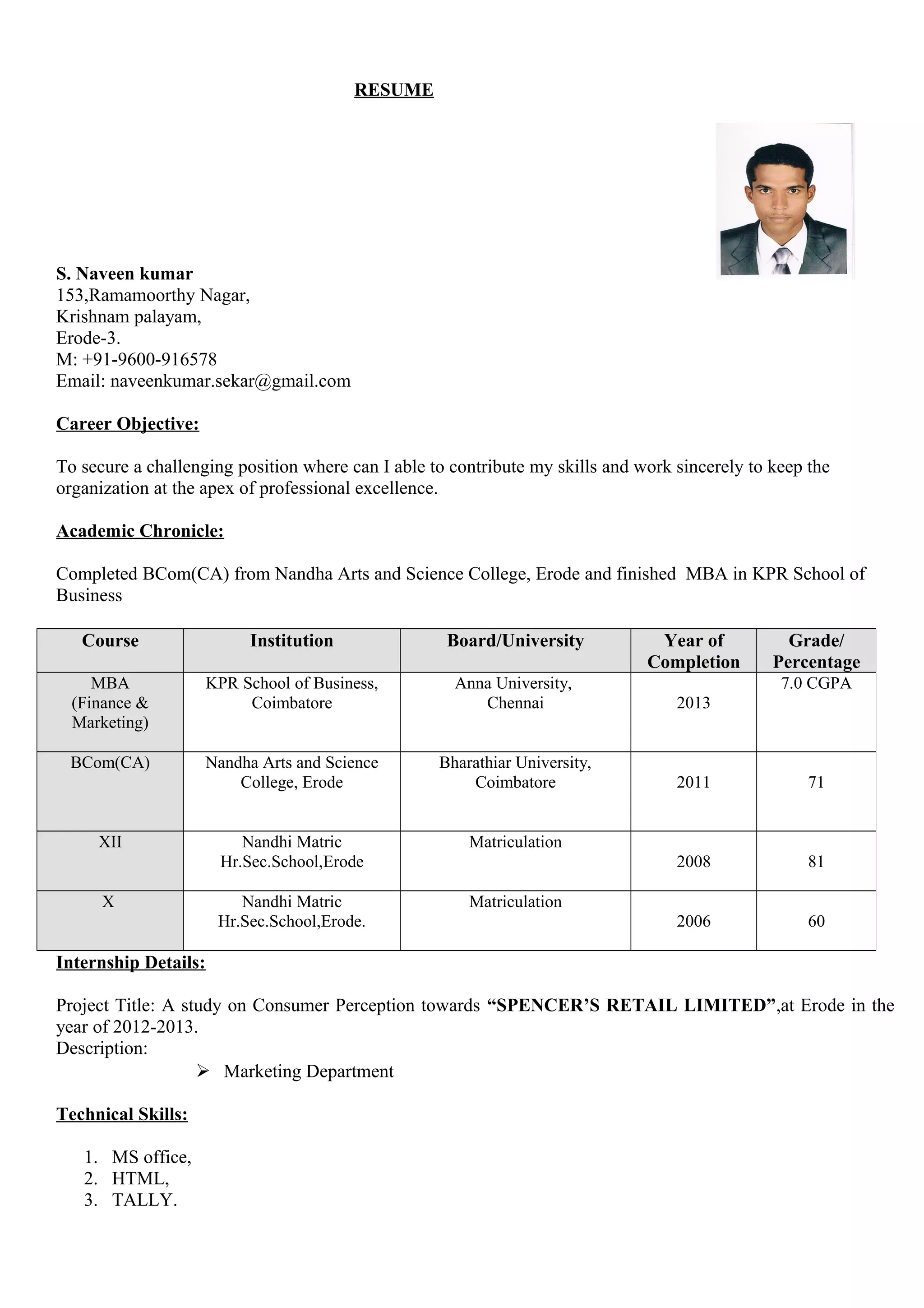 Resume-Naveen kumar_KPRSB_11-13_DATE - Copy (2) | PDF