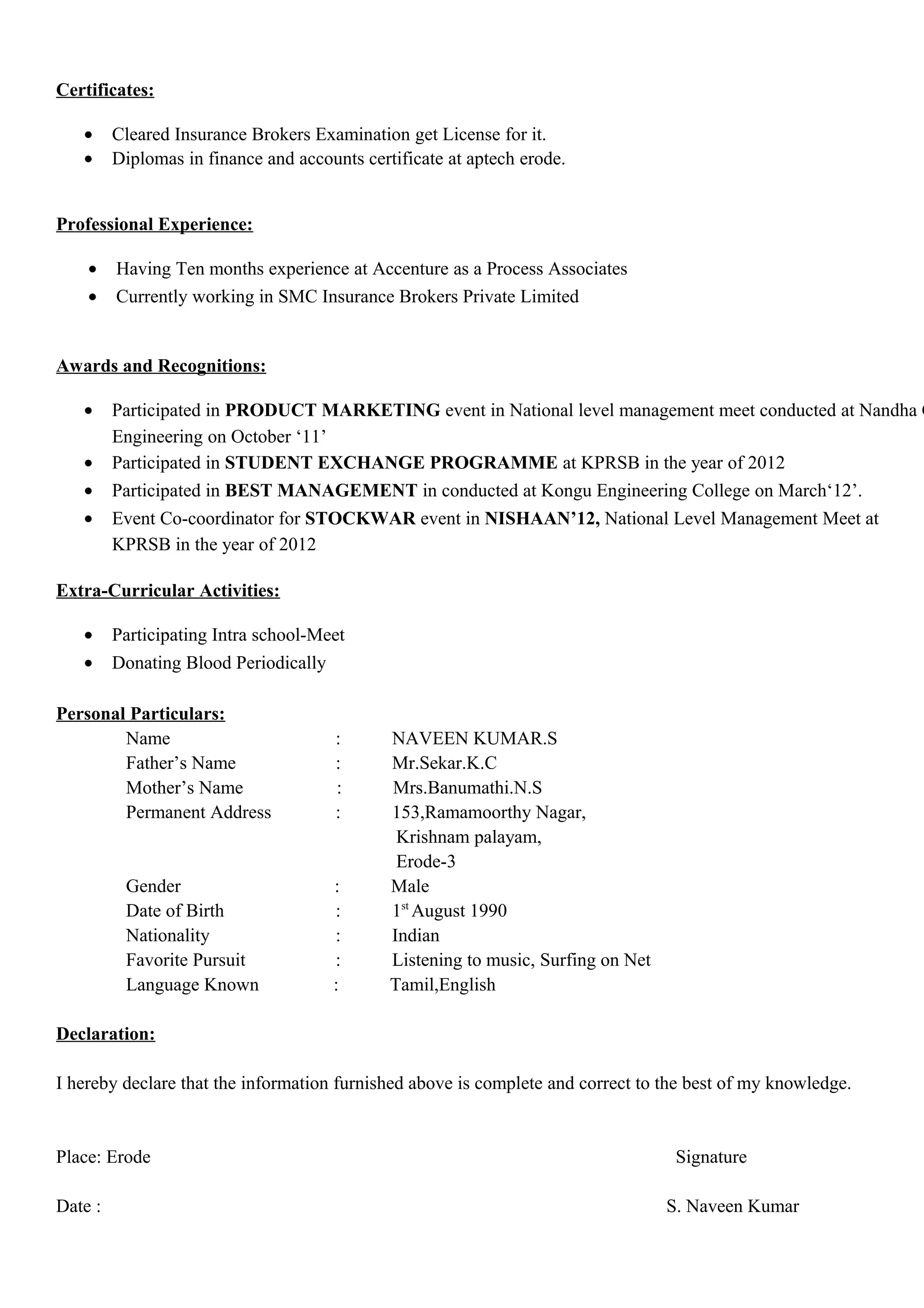 Resume-Naveen kumar_KPRSB_11-13_DATE - Copy (2) | PDF