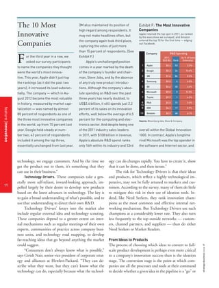 THE GLOBAL INNOVATION 1000 Making Ideas Work | PDF | Business ...