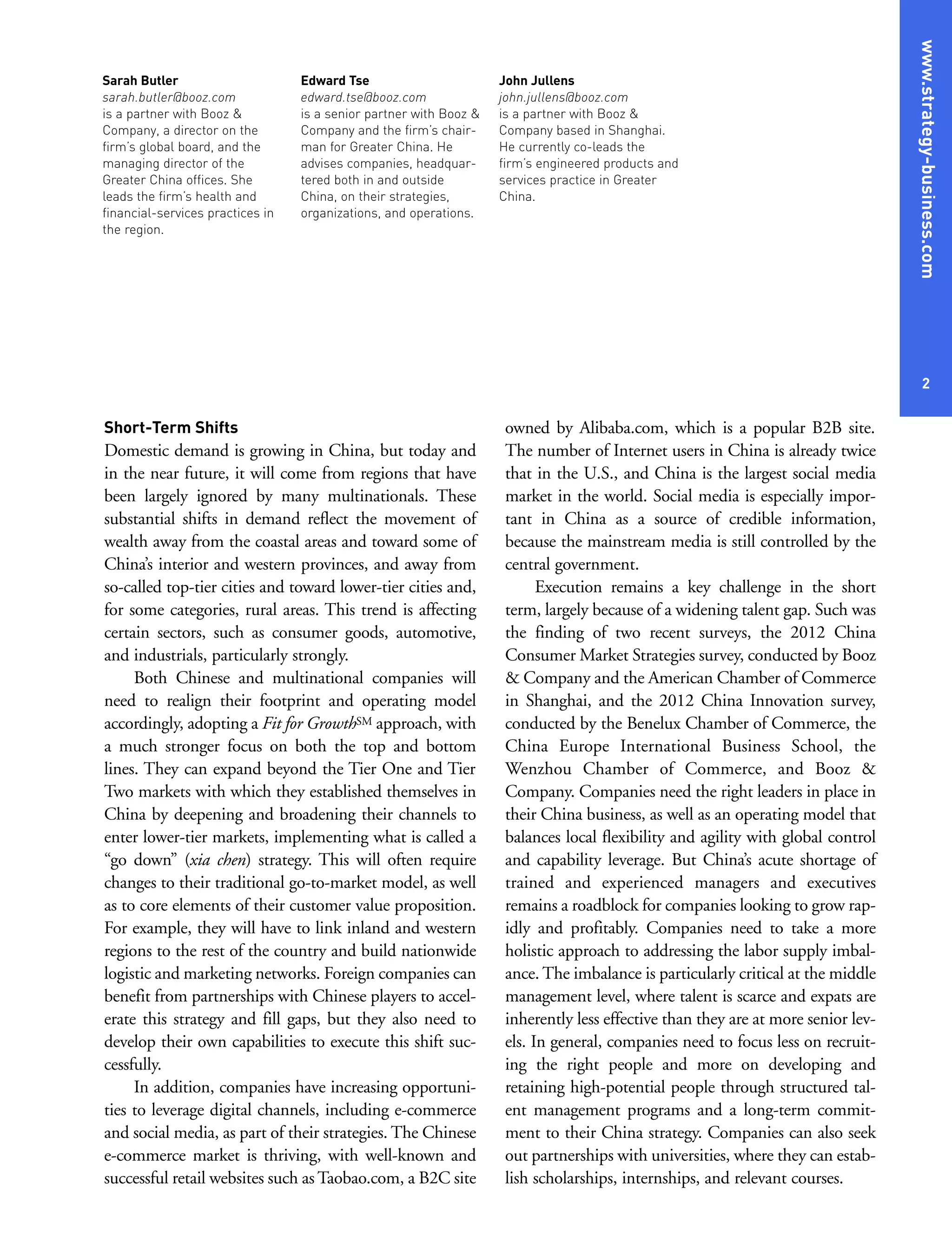 The New Chinese Economy | PDF