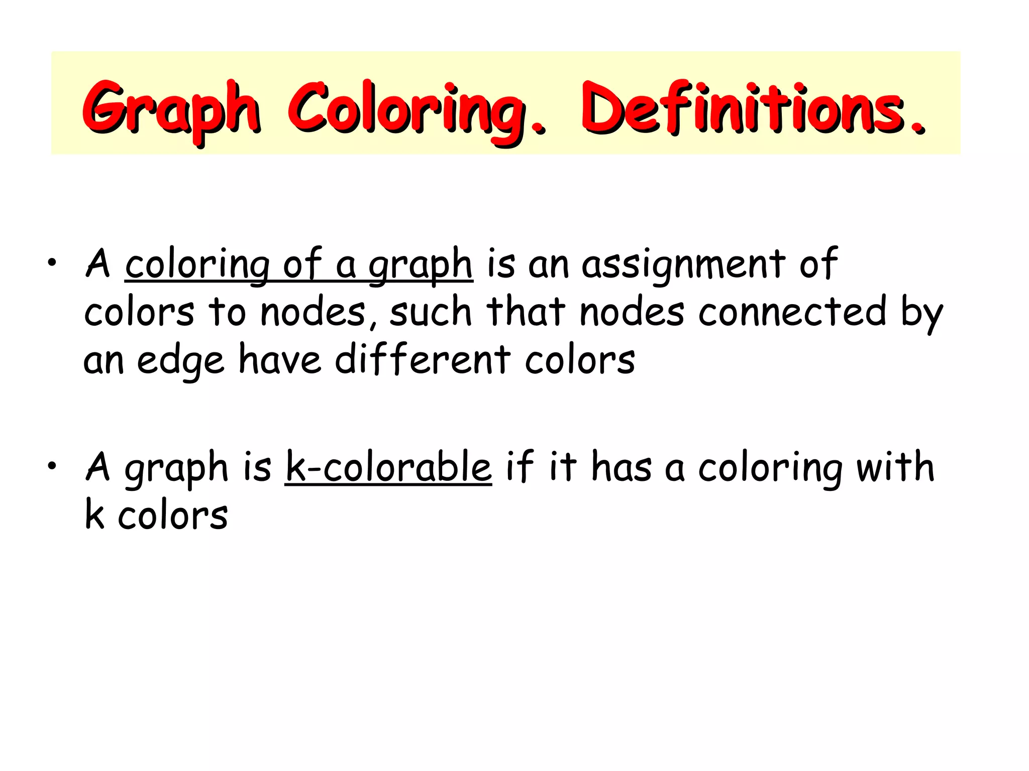 0015register Allocation Graph Coloring Ppt Programming Languages Computing