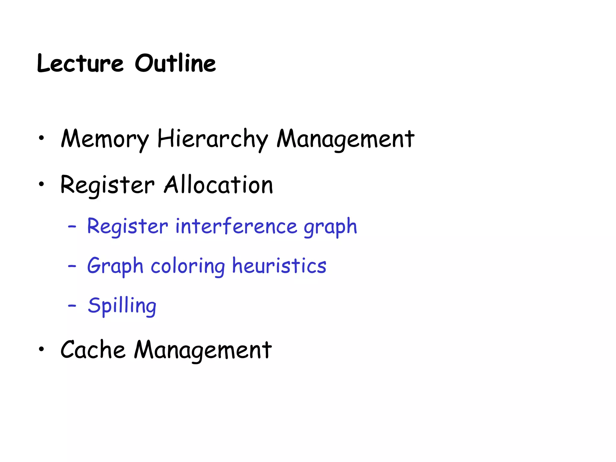 0015register Allocation Graph Coloring Ppt Programming Languages Computing