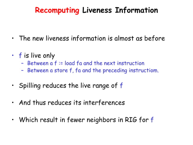 0015.register allocation-graph-coloring | PPT | Programming Languages | Computing