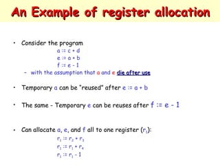 0015.register allocation-graph-coloring | PPT