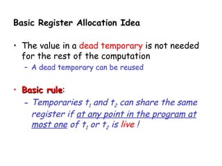 0015.register allocation-graph-coloring | PPT