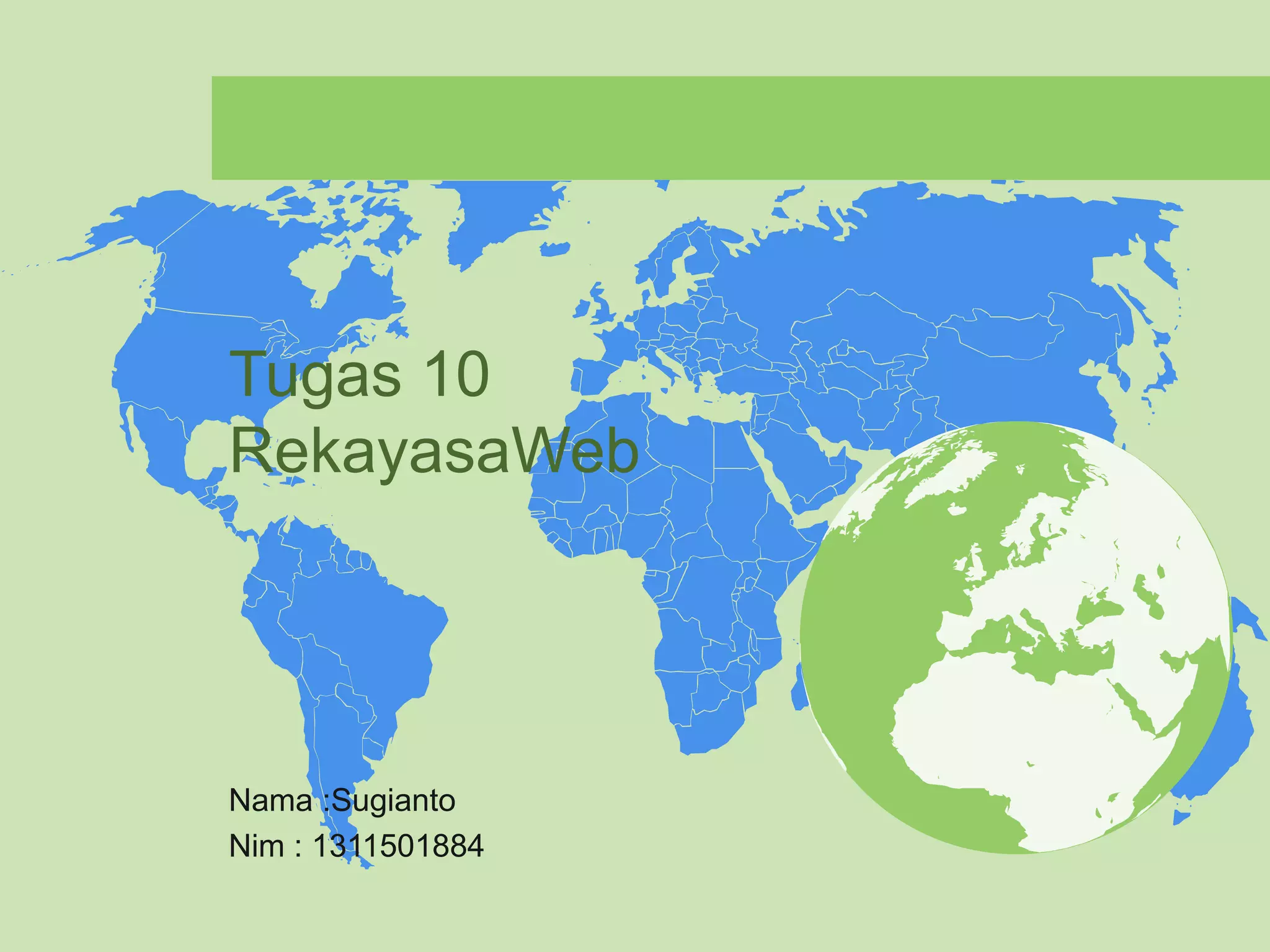 Tugas 10 Rekayasa Web | PPT