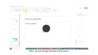 Displaying A Live Feed with Cameo | PPTX