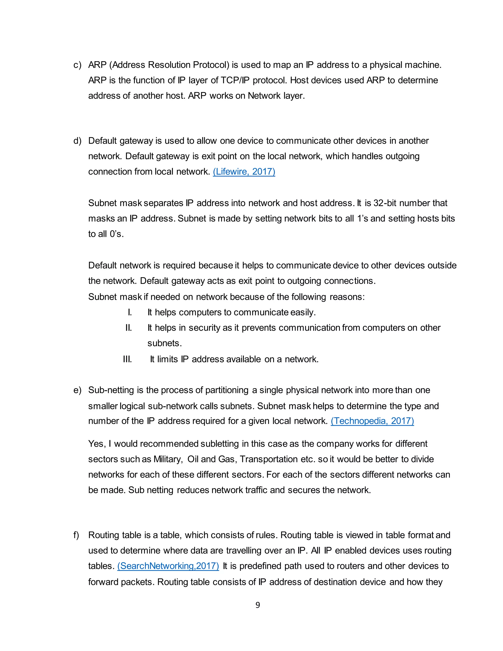 computer network NCC l4dc assingment | DOCX