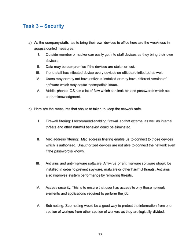 computer network NCC l4dc assingment | DOCX | Computer Networking | Computing