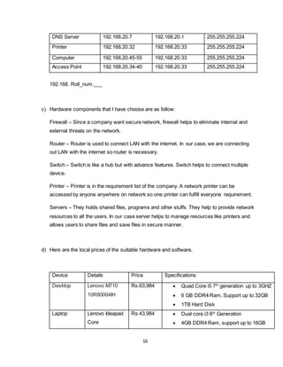 computer network NCC l4dc assingment | DOCX