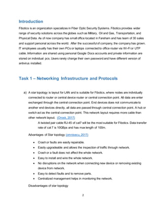 computer network NCC l4dc assingment | DOCX