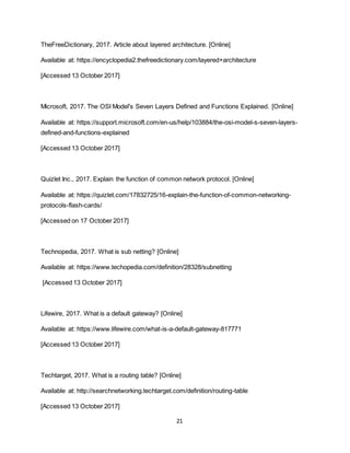 computer network NCC l4dc assingment | DOCX