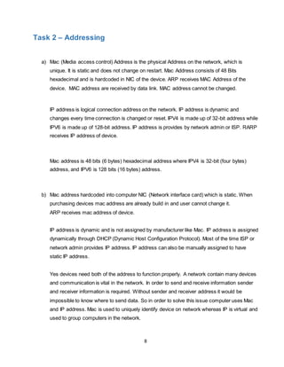 computer network NCC l4dc assingment | DOCX