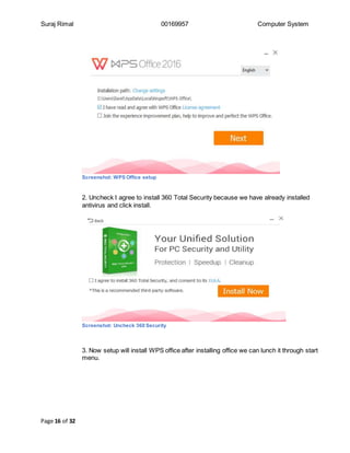 computer system Assingment Ncc | DOCX