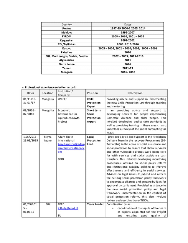 cv sharon hall_Dec_16 | PDF