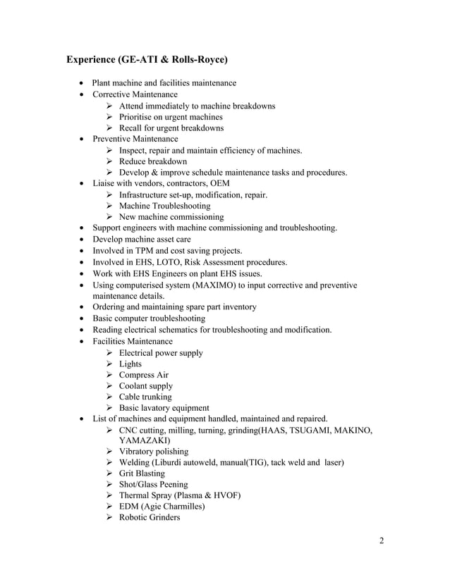 Emmanuel Resume | DOC