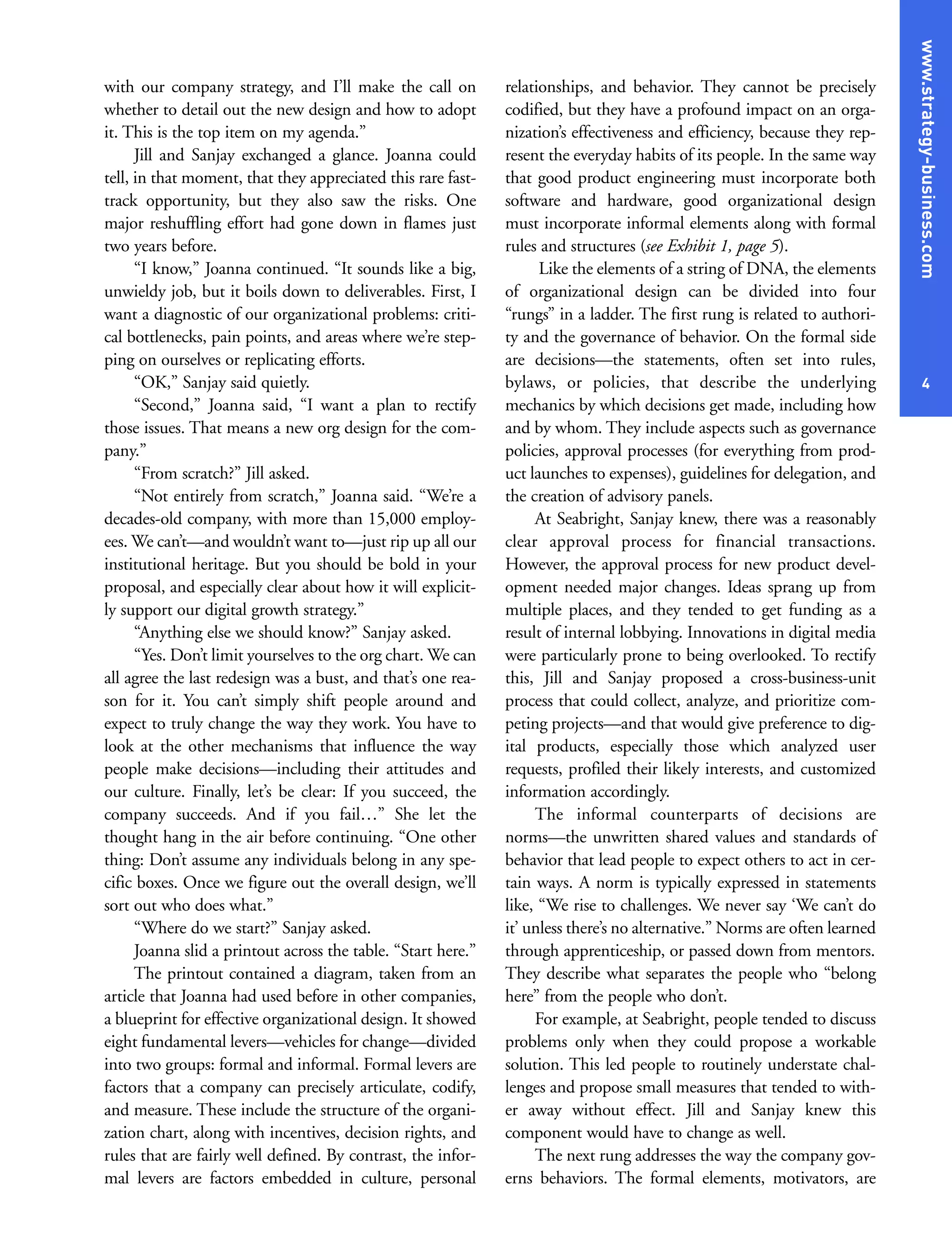 Organizing for Advantage | PDF