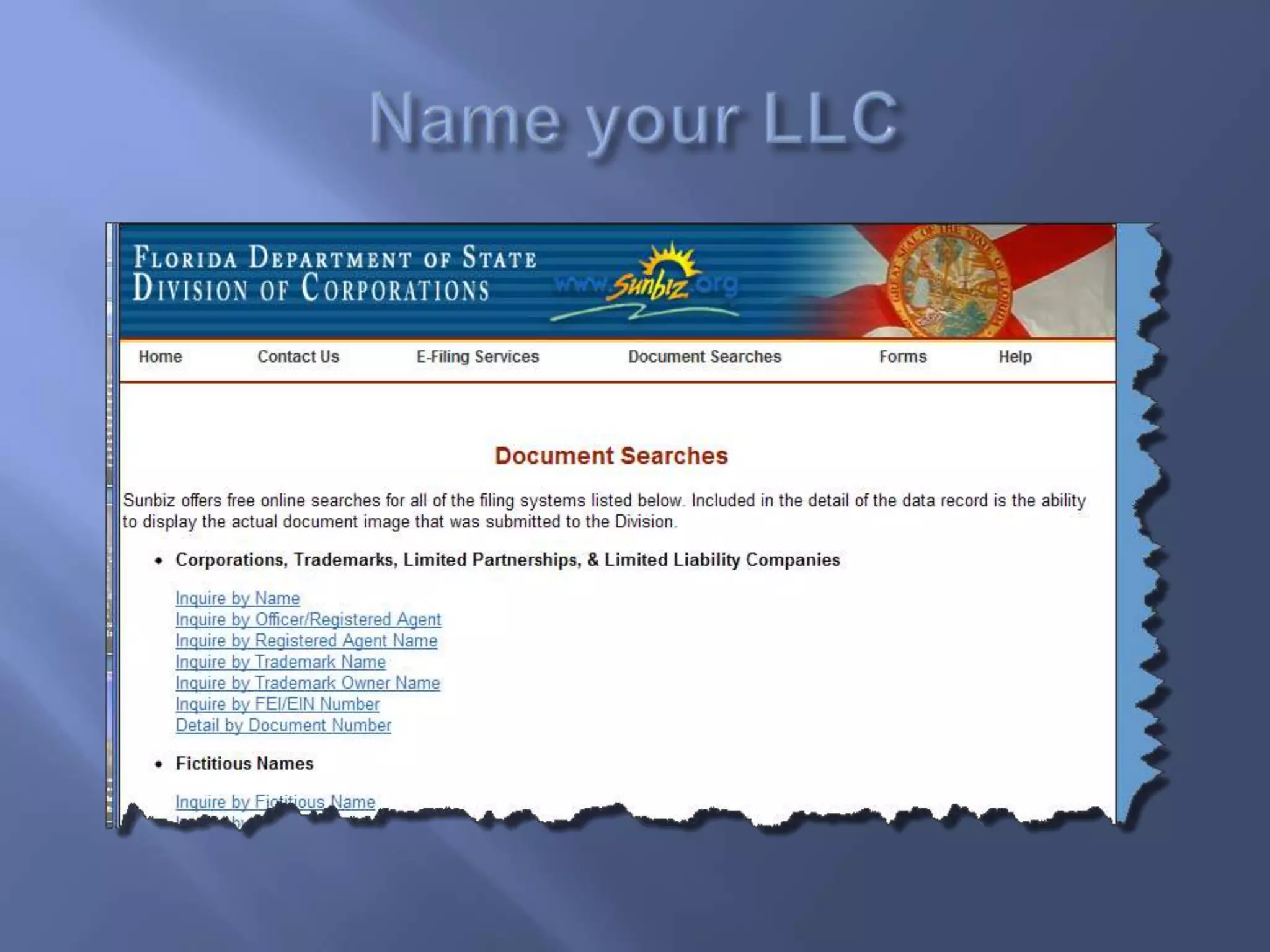 Formation Steps of the Florida Land Trust | PPTX | Legal Services ...