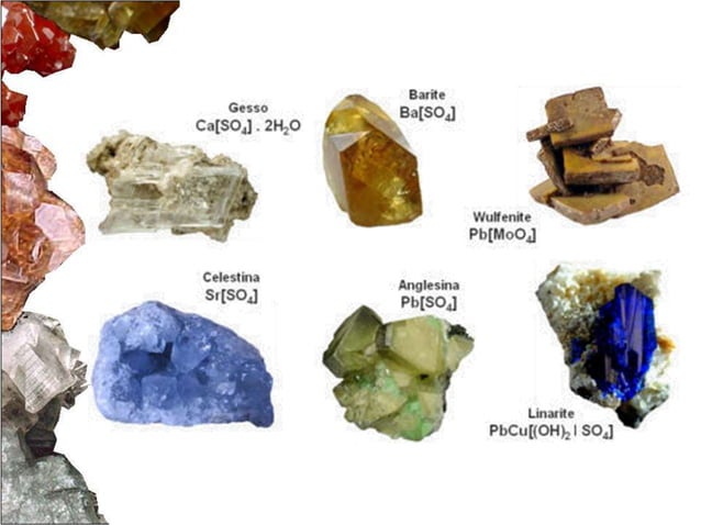 Os minerais e as suas características | PPT