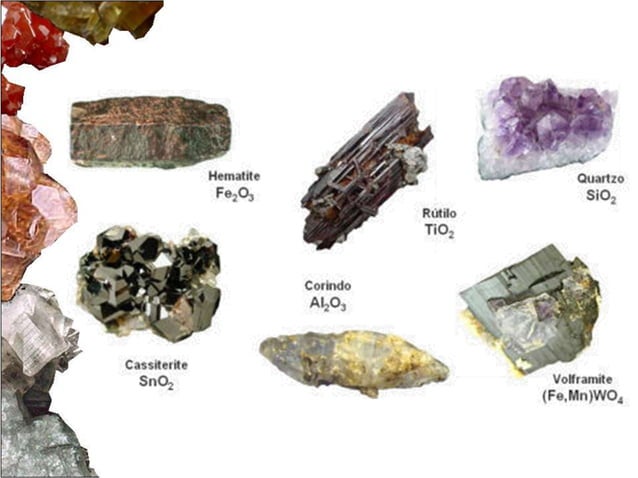 Os minerais e as suas características | PPT