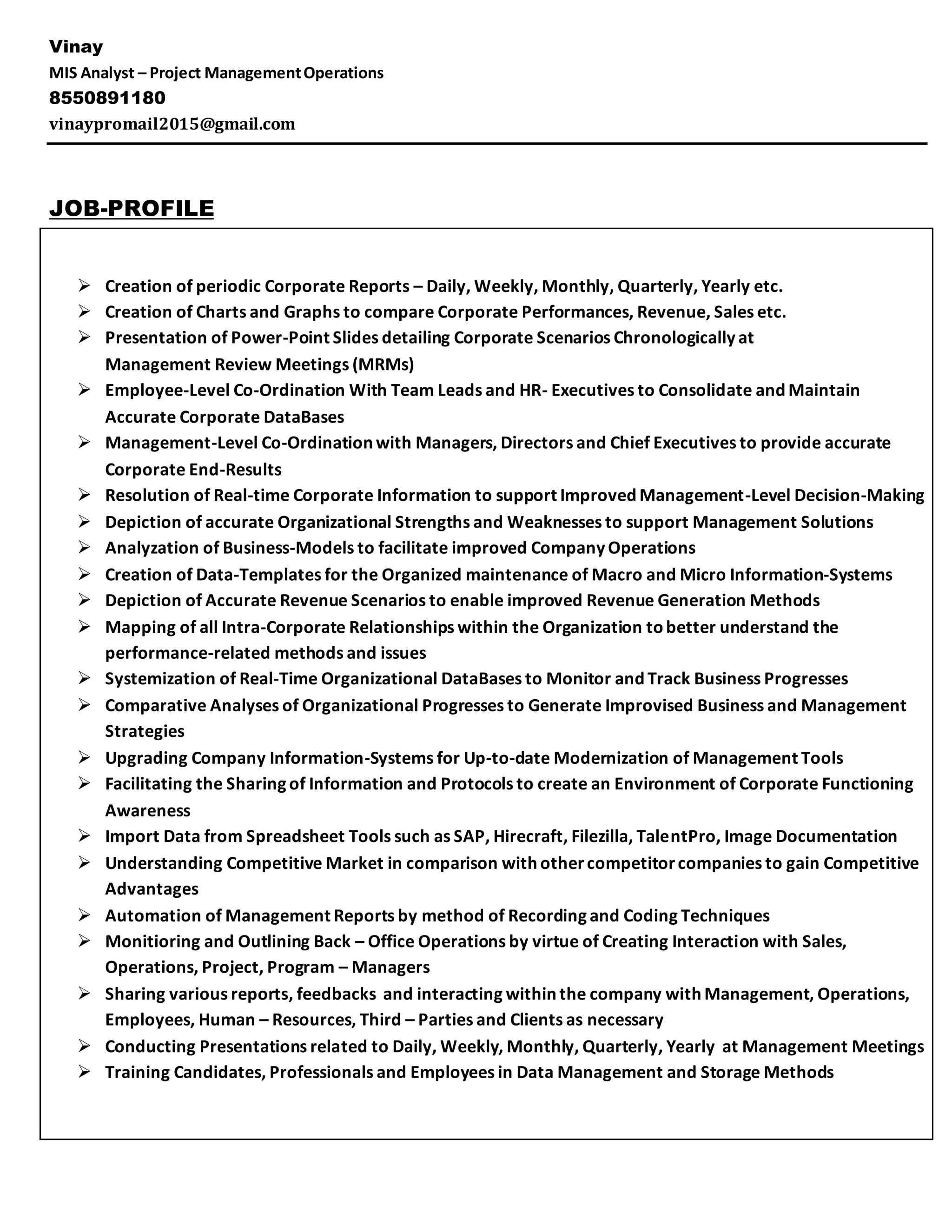 MIS-Resume | DOCX