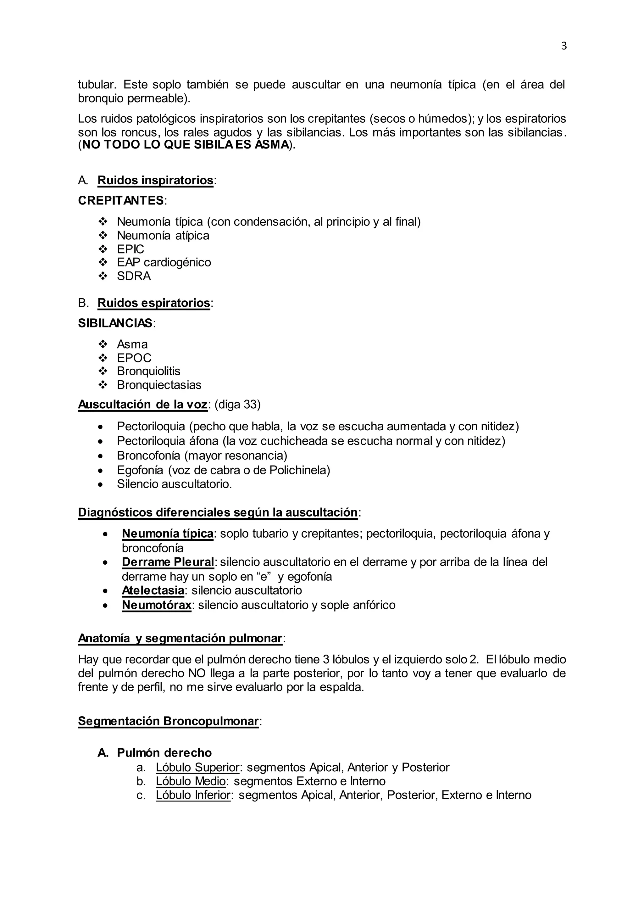 001 clase de medicina interna - disnea y tos | DOCX