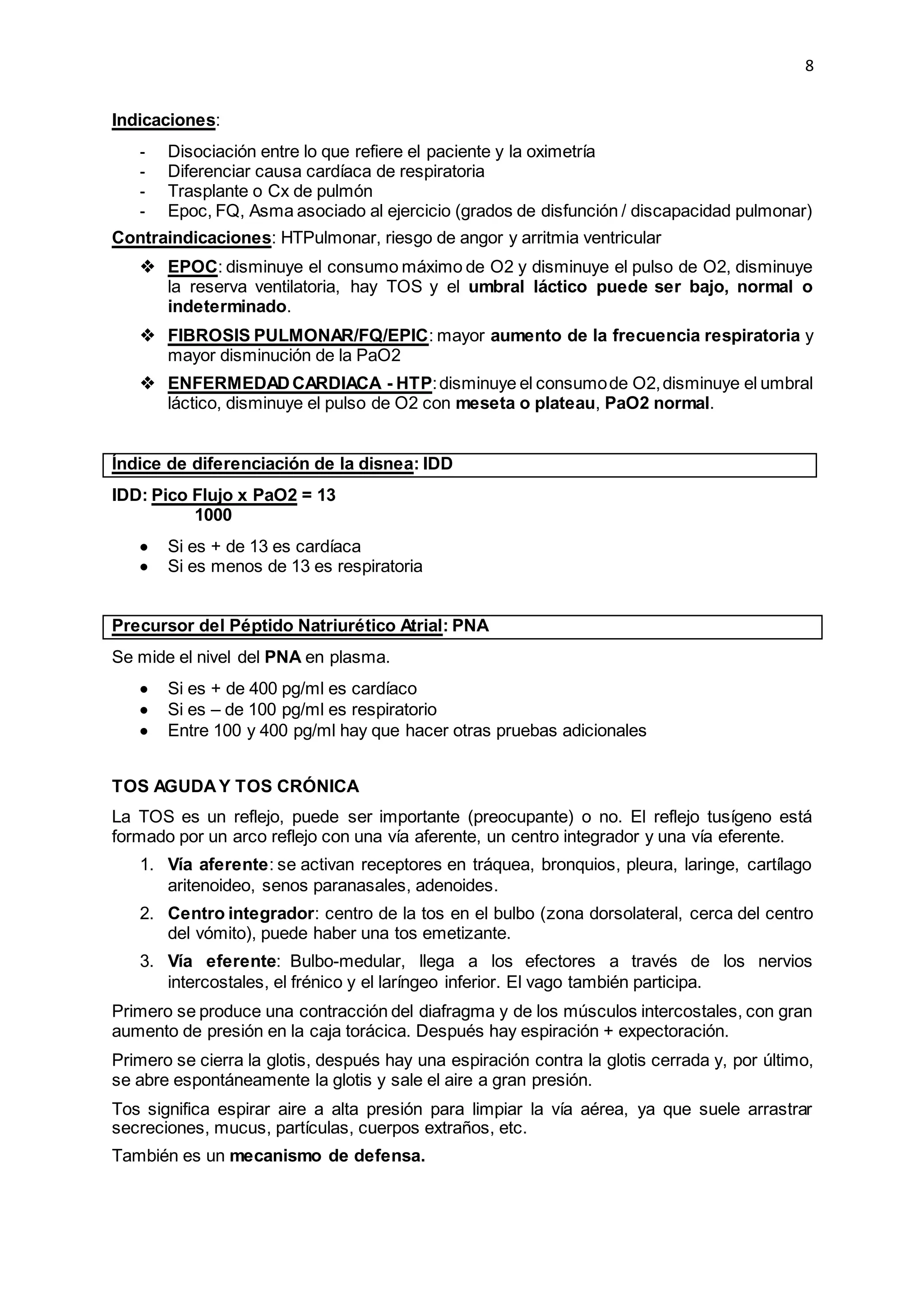 001 clase de medicina interna - disnea y tos | DOCX
