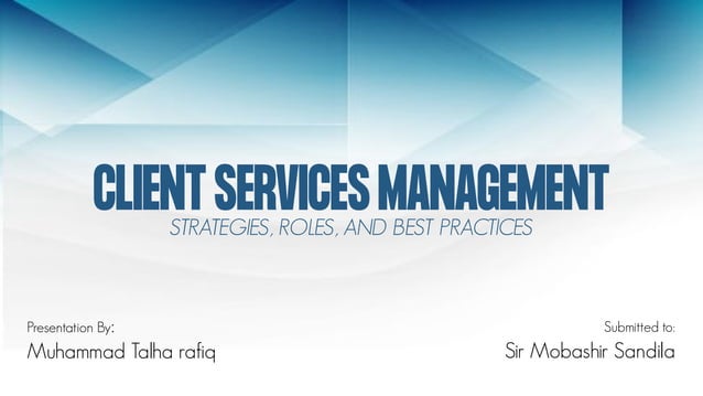 Client Services Management: Strategies, Roles, and Best Practices | PDF | Dating | Family and ...