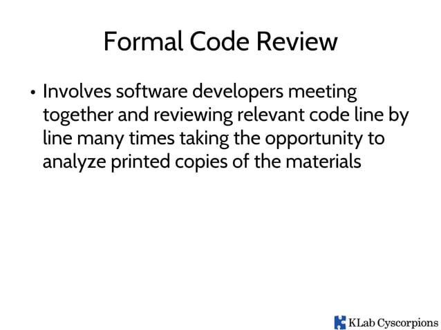 Code Review for iOS | PPT