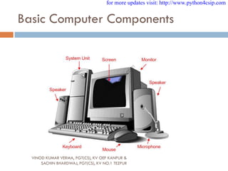 Computer system organization || Class 11 | PDF