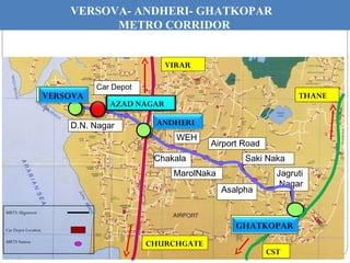 Metro Station Area Management and Dispersal - Vijaylaxmi, MMRDA | PPT