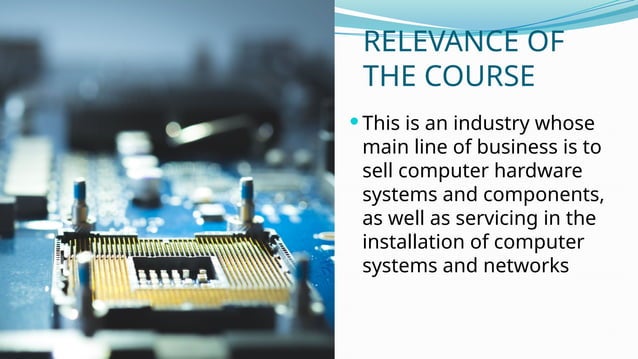 Introduction to Computer System Servicing NCII | PPTX | IT and Internet ...