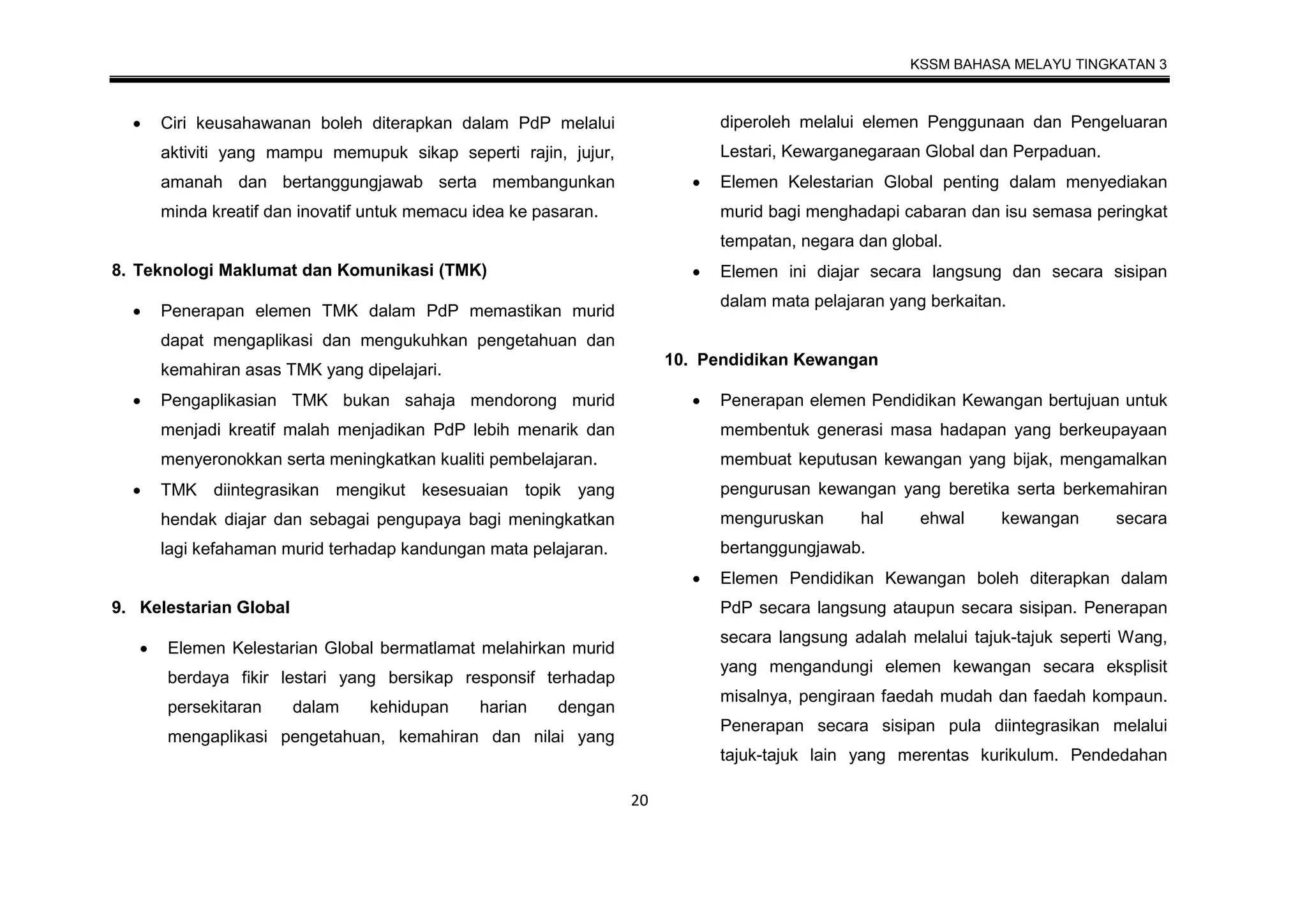 001 DSKP KSSM BAHASA MELAYU TINGKATAN 3.pdf