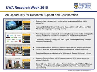 Elizabeth Robertson UWA 5 min presentation | PPTX