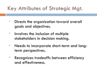 Strategic Management | PPT