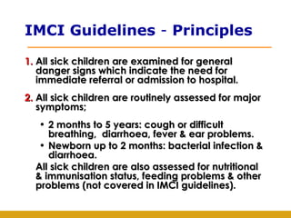 001 holistic approach sick under 5 y.o. | PPT