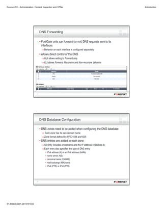 001 introduction Fortigate Administration Introduction | PDF