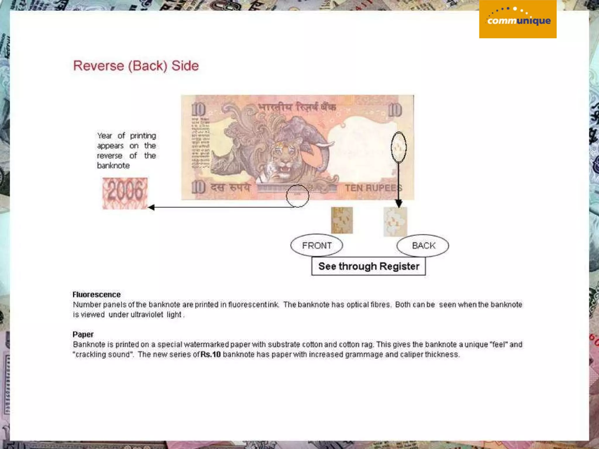Know Your Bank Note | PPT