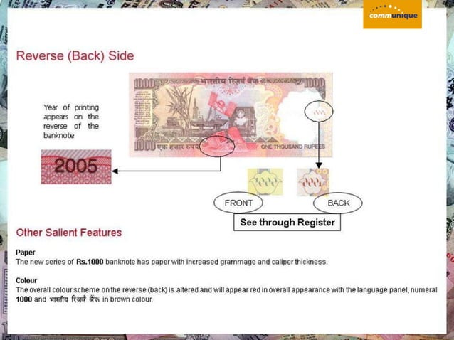 Know Your Bank Note | PPT