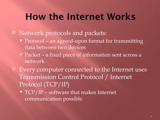001_Lecture_Introduction to modern Internet | PPT