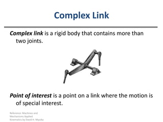 001 mechanisms and kinematics | PPTX
