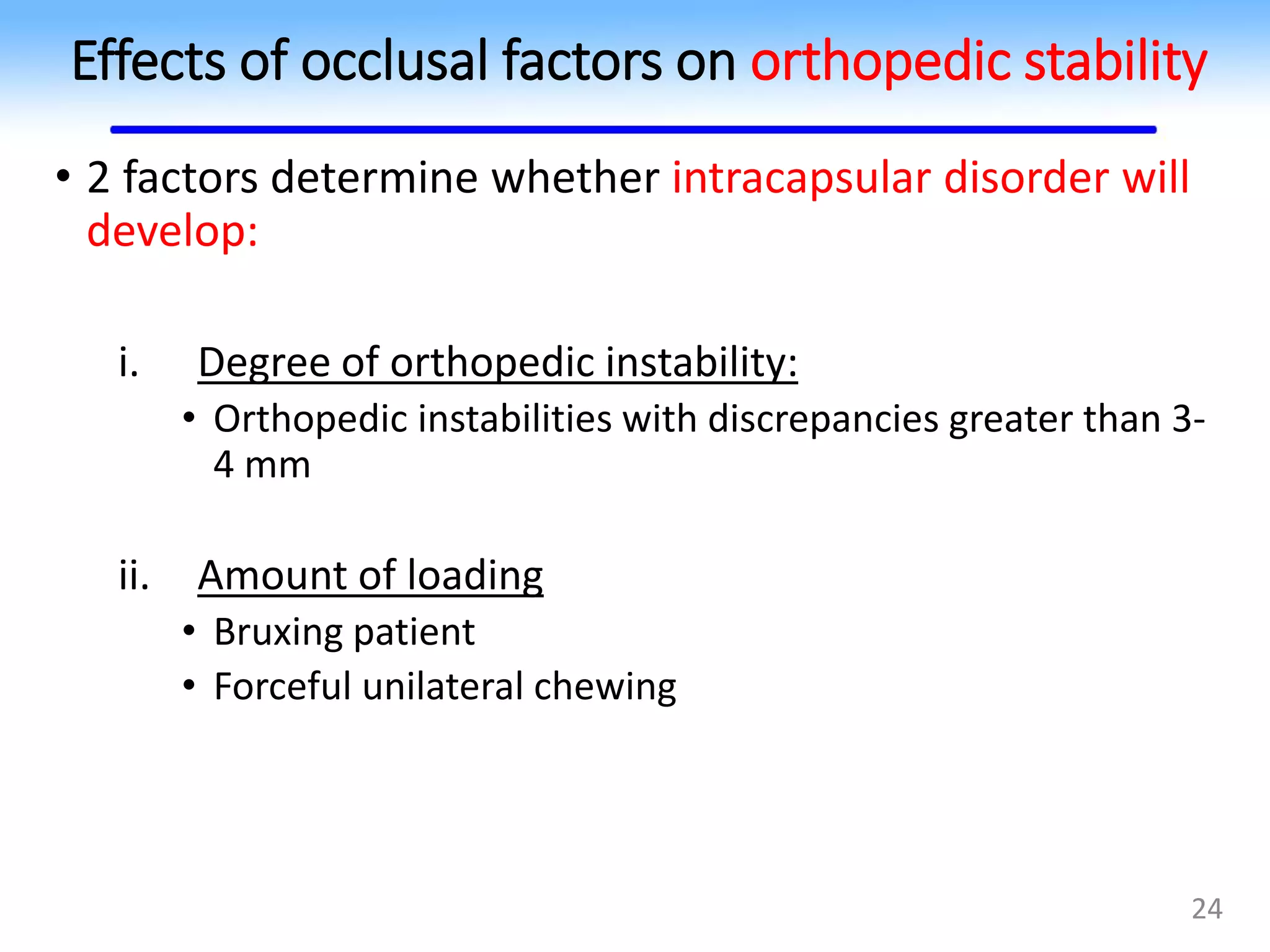 Temporomandibular Dysfunctions – Part 1(Etiology, Sign and Symptoms) | PPTX
