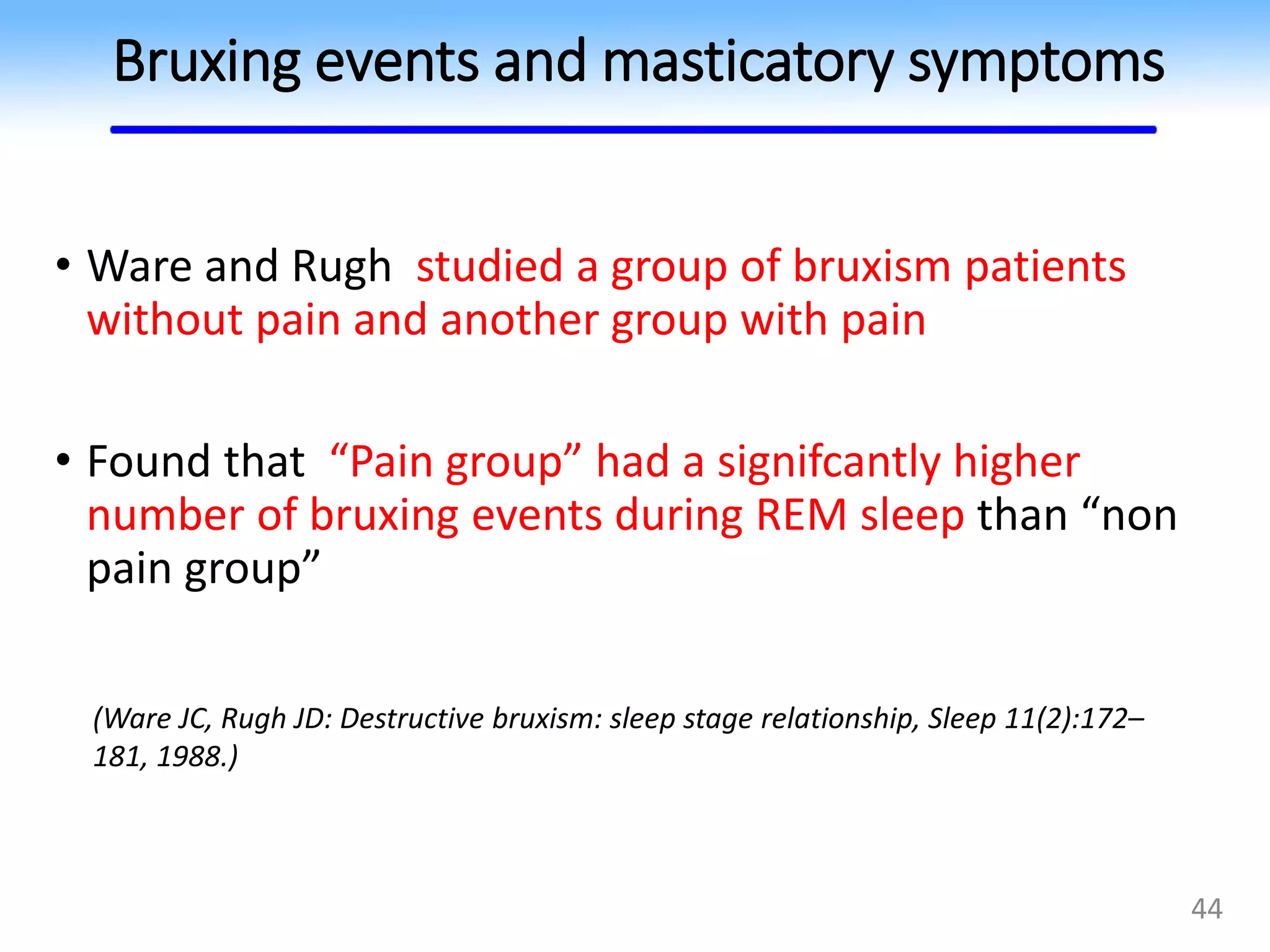 Temporomandibular Dysfunctions – Part 1(Etiology, Sign and Symptoms) | PPTX